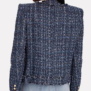 Balmain | Jackets & Coats | Balmain Metallic Boucle Tweed Jacket | Poshmark